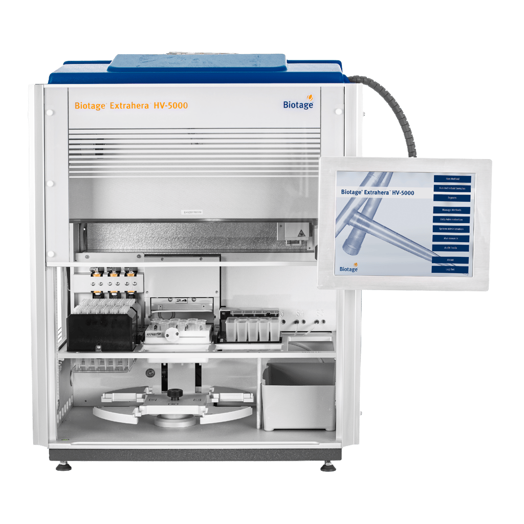 Biotage® Extrahera™ HV-5000 | High-volume sample prep workstation | Biotage